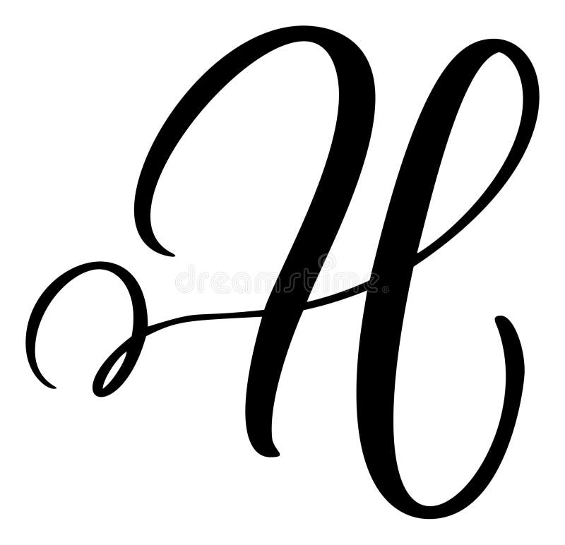 Letter H Font Styles