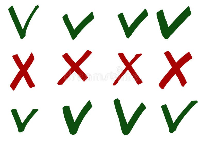 Hand Drawing Check Mark Stock Illustrations – 7,310 Hand Drawing Check ...