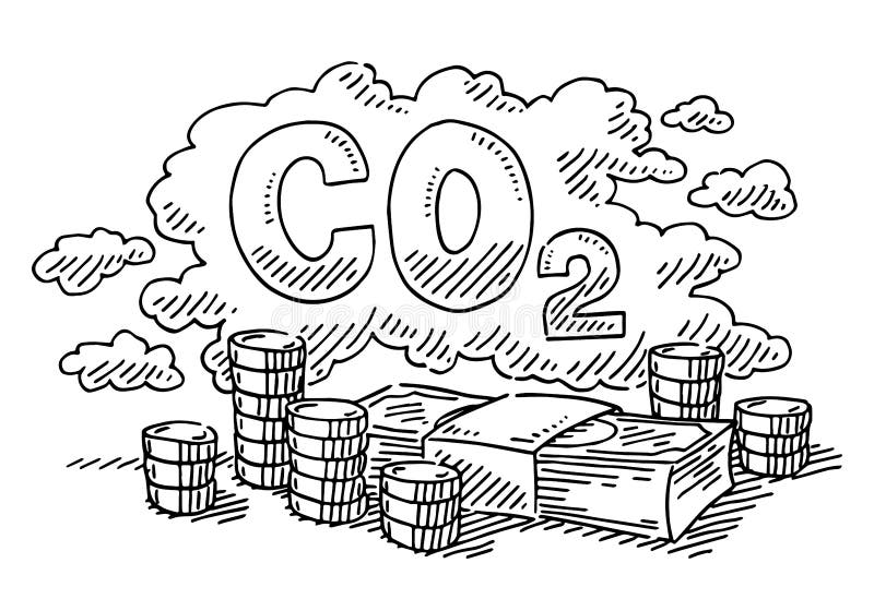 Carbon Emission Line Drawing Stock Illustrations – 396 Carbon Emission ...