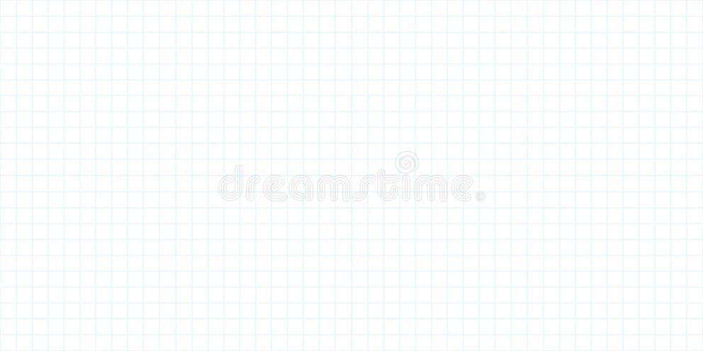 Hand Drawn Vector Illustration of Blank Grid Paper Design Stock Vector ...