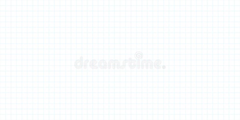 Hand Drawn Vector Illustration of Blank Grid Paper Design Stock ...