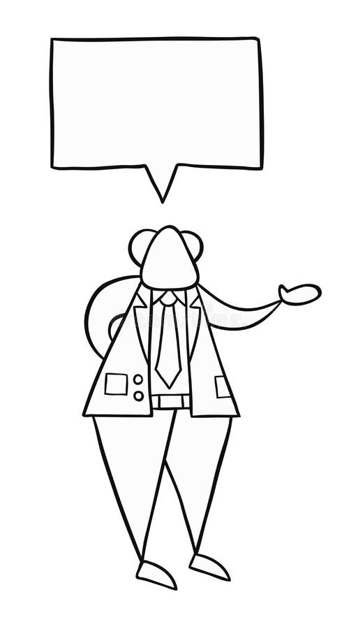 Vector Illustration Of Businessman Character Holding Up Arrow Pointing ...