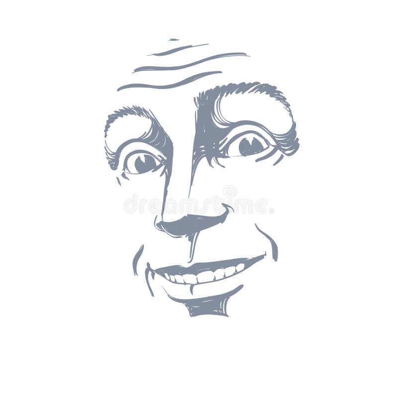 Confident Expressions Stock Illustrations – 1,044 Confident Expressions ...