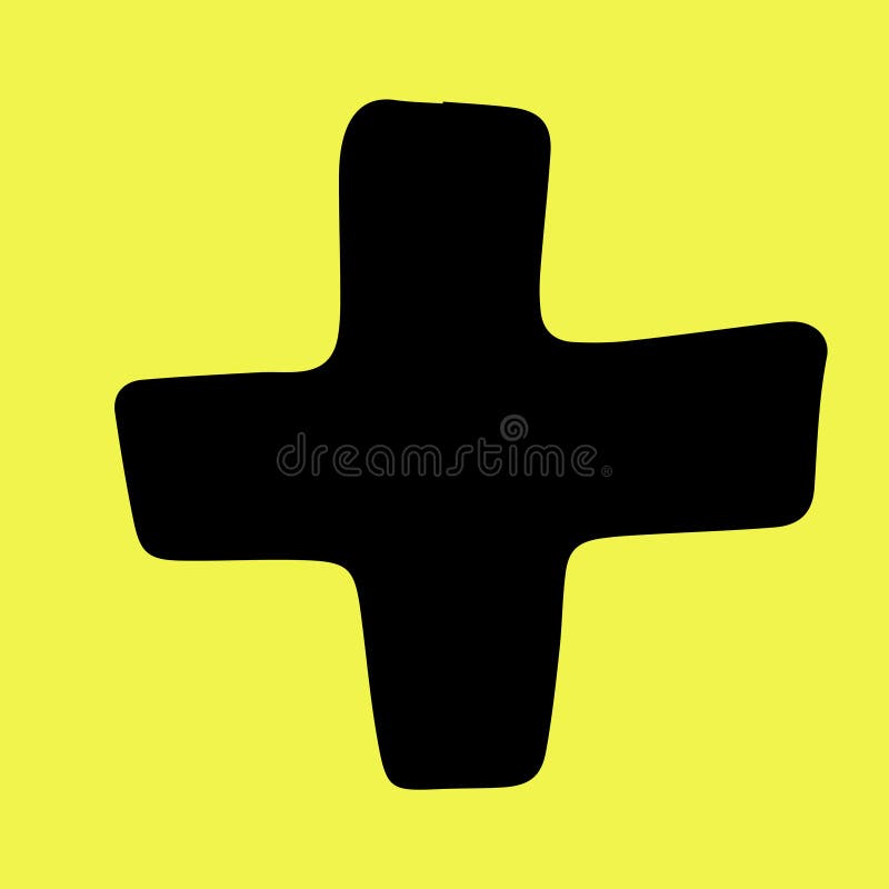 Plus Icon Hand Drawn Stock Illustrations – 943 Plus Icon Hand Drawn ...