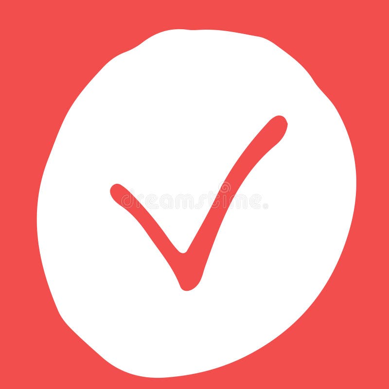 Tick Outline Vector Icon. Thin Line Black Tick Icon, Flat Vector Simple ...