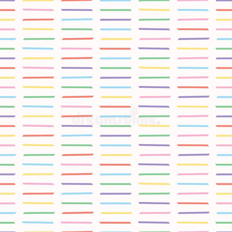 Hand Drawn Vector Pick Up Stick Shape Stripes Stock Vector ...