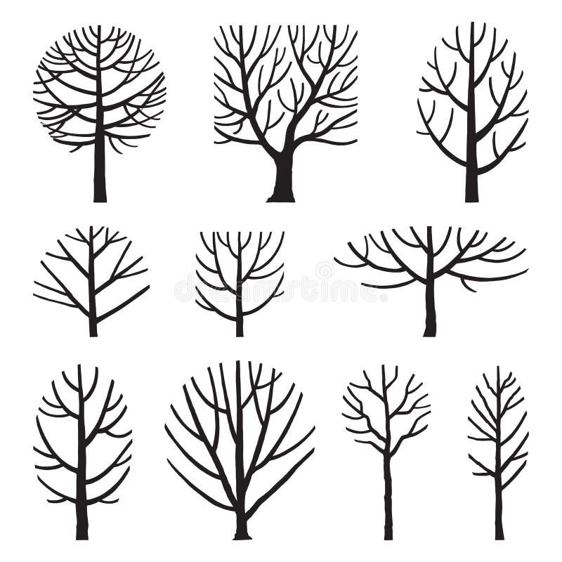 Side View Trees Stock Illustrations – 1,183 Side View Trees Stock ...