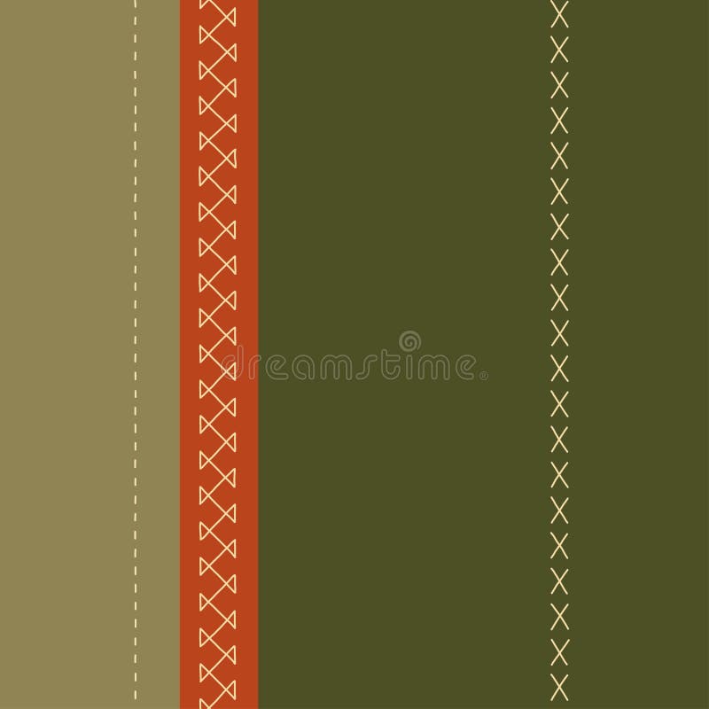 Hand Drawn Vertical Stripes with a Combination of Solid Colors, Dashed ...