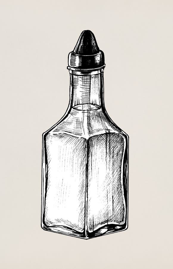 Vinegar Bottle Drawing
