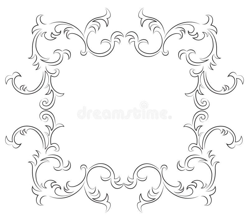 Filigree Pattern Border