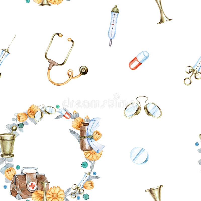 Cartoon Doctor Medical Instruments Stock Photos - Free & Royalty-Free ...