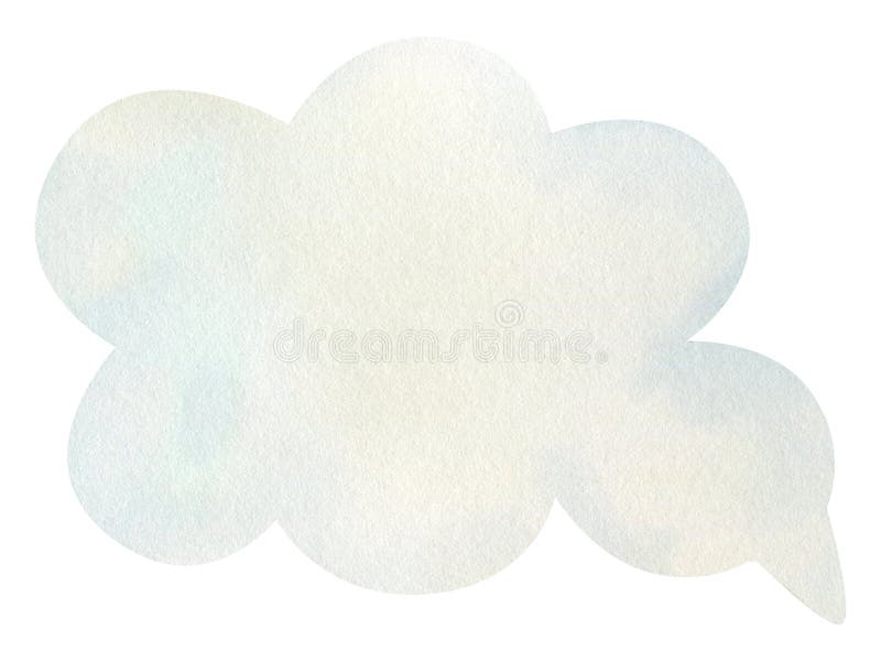 Hand Drawn Watercolor Sign for Inscription Stock Photo - Illustration ...