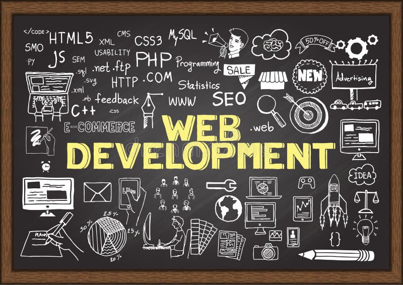 Hand Drawn Communication Icon Set Stock Vector - Illustration of computer, express: 22838940