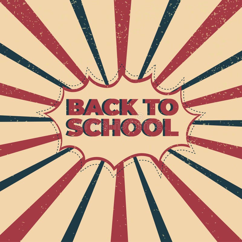 Hand Drawn Welcome Back To School Background with School Tools Stock ...