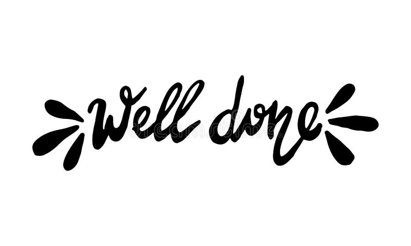 Great Job Script Stock Illustrations – 87 Great Job Script Stock ...