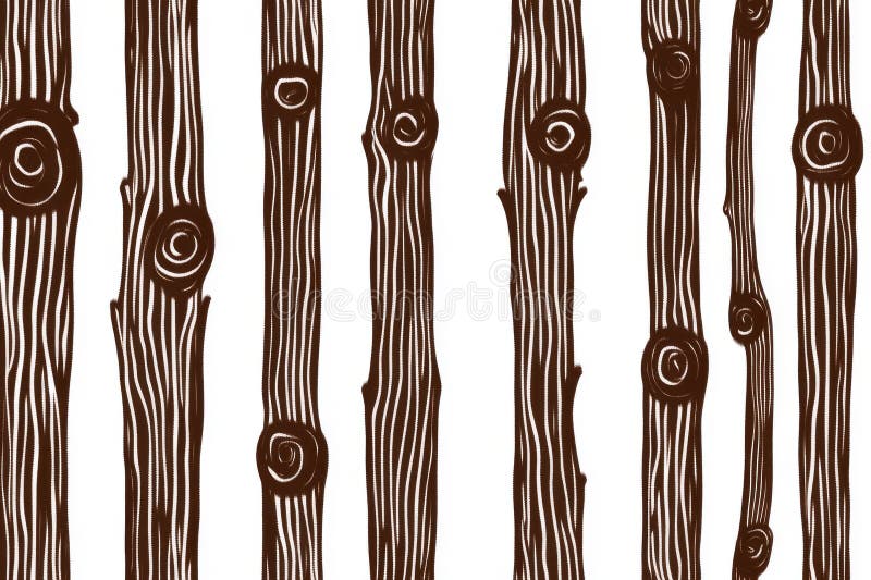 Hand-drawn Wooden Texture Line Art Background Stock Photo - Image of ...