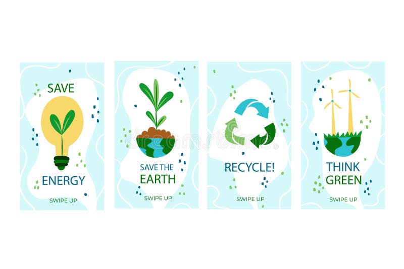 Human Go Green Flat Design Concept Background Stock Illustrations – 30 ...