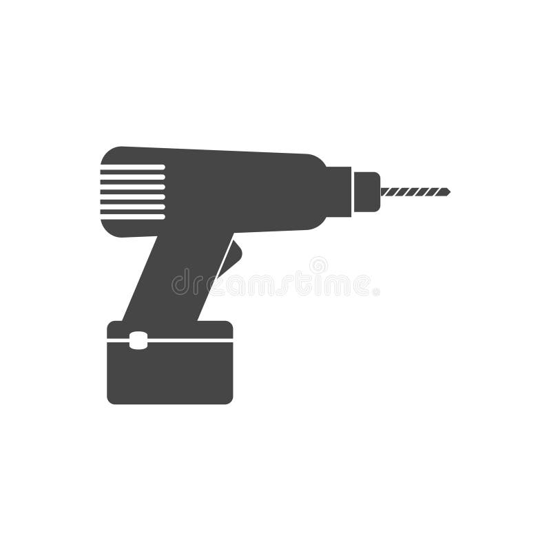 Hand Drill Icon, Drill Icon Stock Vector - Illustration of drill ...