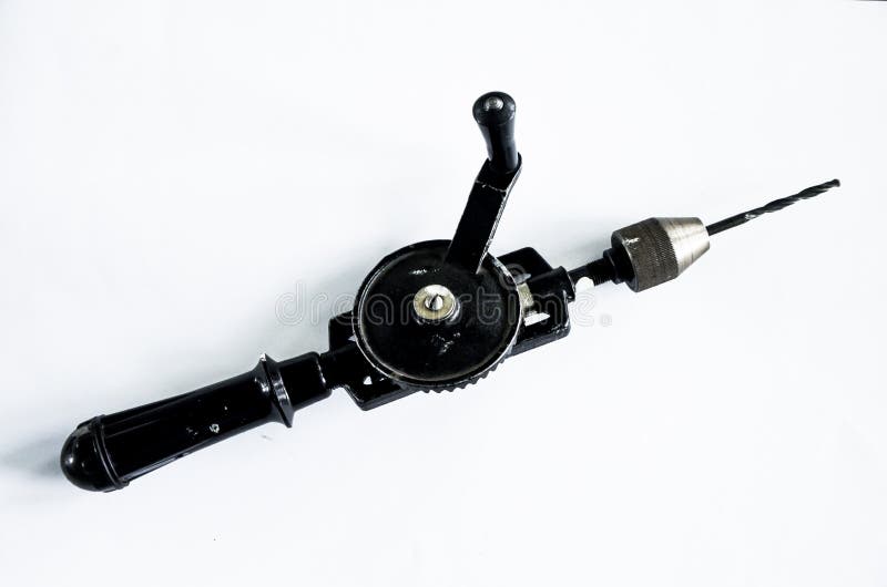 Hand Drilling machine stock photo. Image of illumination - 60115818