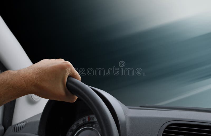 Hand driving stock photo. Image of technology, motorway - 34968472