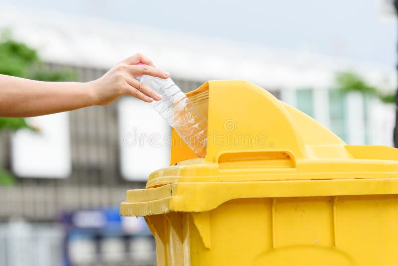 Boy trow the garbage stock image. Image of dress, children - 77419731