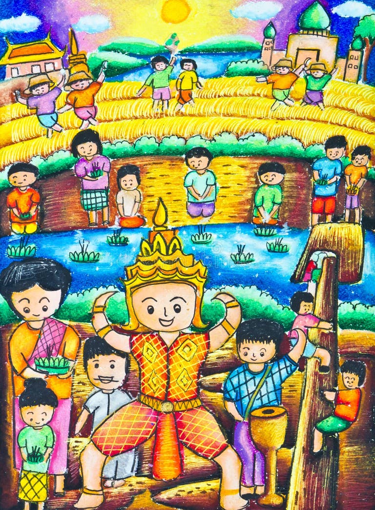 Children Drowing Stock Illustrations – 36 Children Drowing Stock ...