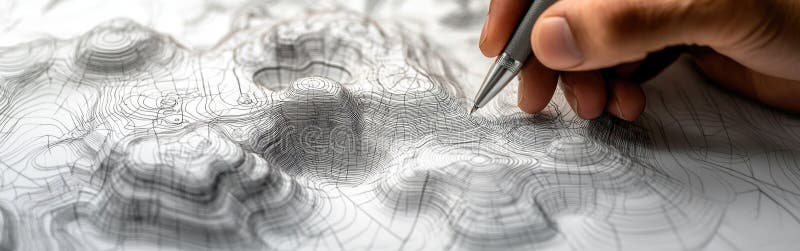 A Hand Elevates Creativity by Sketching a Continuous Line on Textured ...