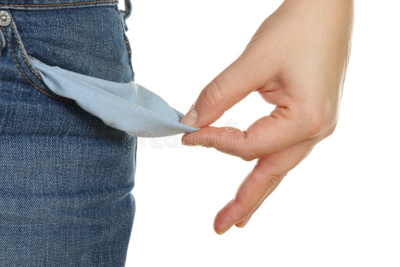 Empty pockets stock photo. Image of scanty, pockets, fortuneless - 21395492