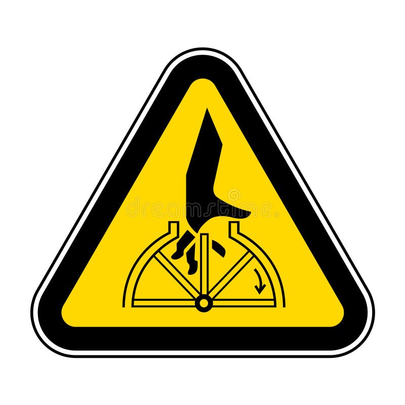 Hand Entanglement Rotating Symbol Sign Isolate on White Background ...