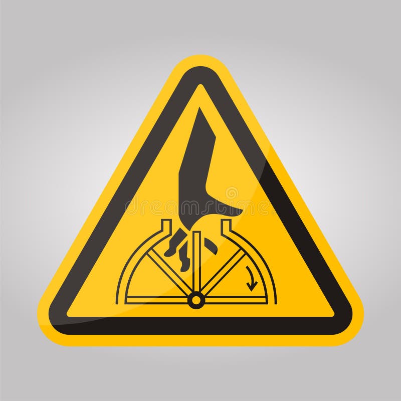 Hand Entanglement Rotating Symbol Sign Isolate on White Background ...