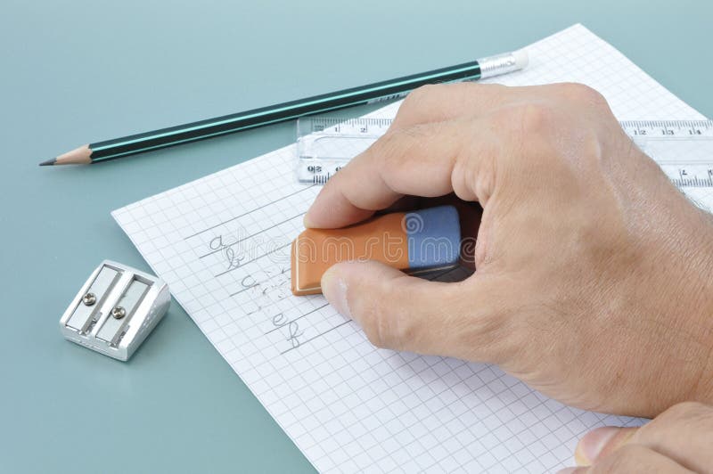 Erasing Mistake Stock Photos - Download 834 Royalty Free Photos