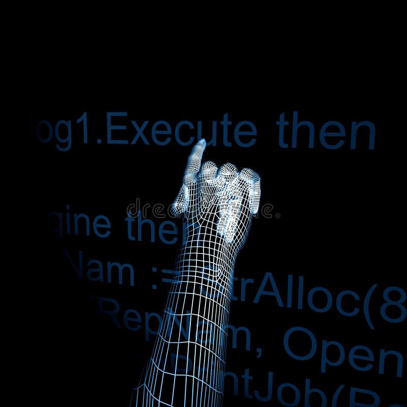 Hand Execute Program Code Stock Illustrations – 8 Hand Execute Program ...