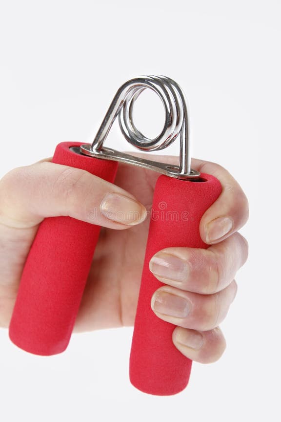 Hand exerciser stock image. Image of grip, exercise, female - 42694879
