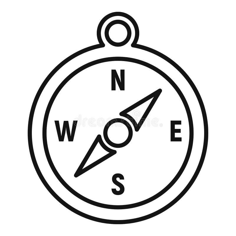 Old Explorer Map and Compass Stock Vector - Illustration of travel ...