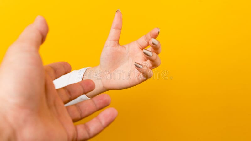 Hand Expression of Love and Trying To Help Each Other the Concept of ...