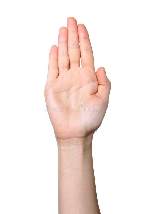Hand extended in greeting stock image. Image of sign - 61736987