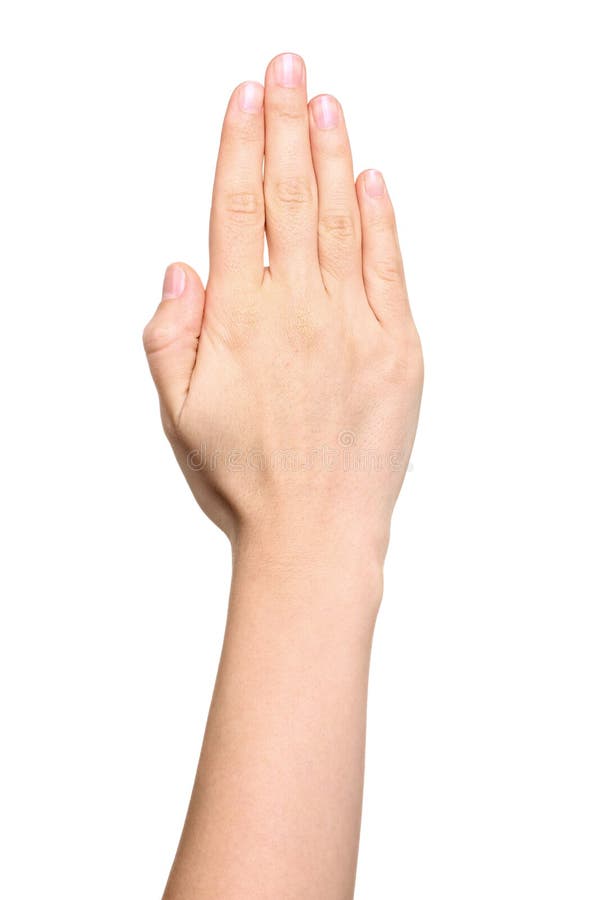 Hand extended in greeting stock photo. Image of number - 61737186