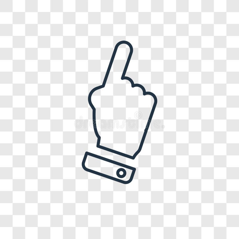 Finger Pointing Transparent Background Stock Illustrations – 303 Finger ...