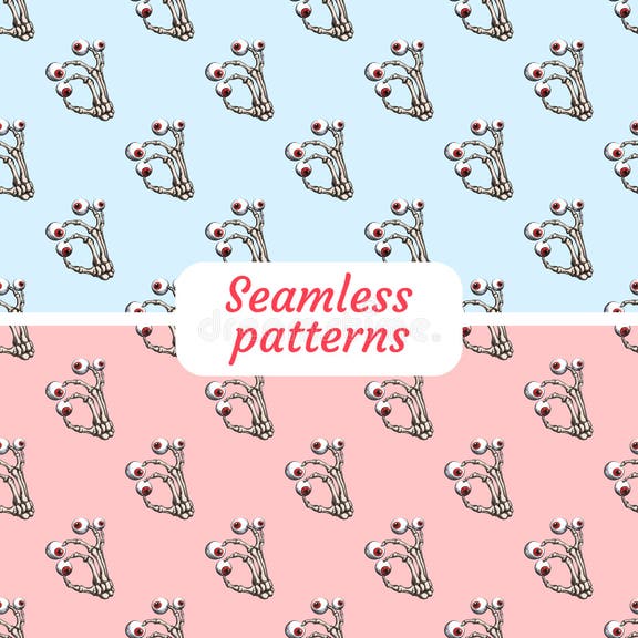 Hand and eyeball. stock vector. Illustration of cranium - 102385277