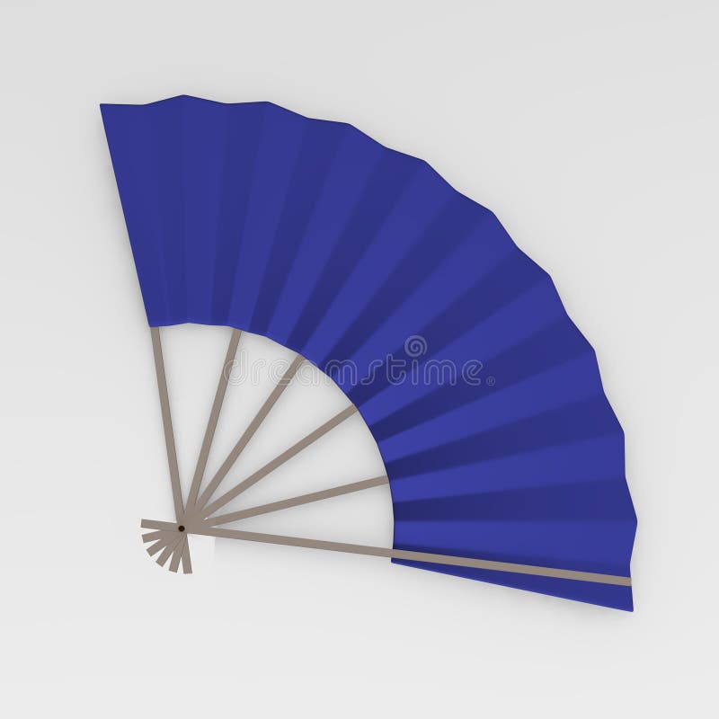 Hand fan stock illustration. Illustration of dance, graphics - 11684885