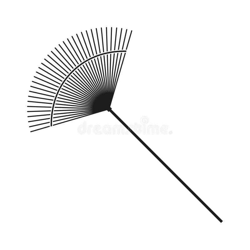 Hand Fan Shape. Radiating Lines Vector. Traditional Cooling Icon. Black ...