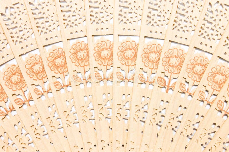 Hand Fan wood stock photo. Image of asian, asia, design - 36843414