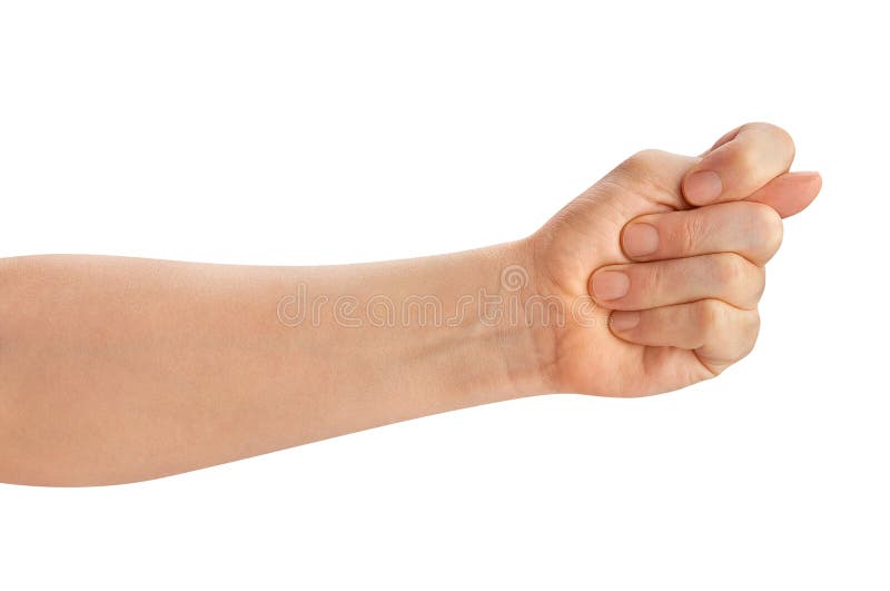 Hand fig gesture stock photo. Image of fingers, thumb - 230456320