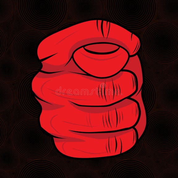 Hand fig sign stock vector. Illustration of communication - 32408712
