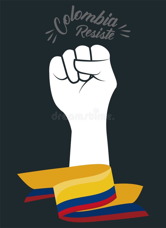 Hand Fight Rebelion Symbol Logo Illustration Design Vector Stock Vector ...