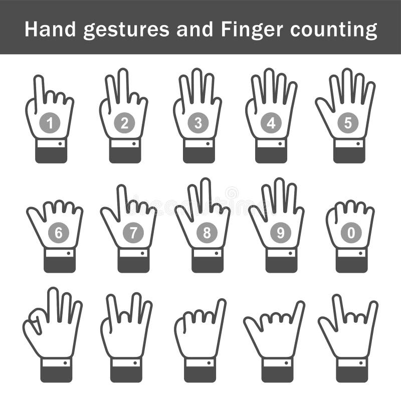Eight Finger Stock Illustrations – 305 Eight Finger Stock Illustrations ...