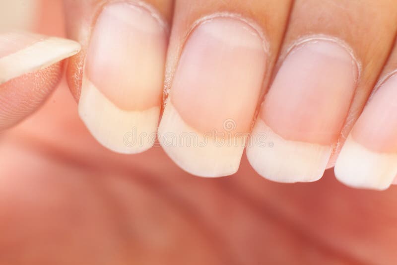 Hand Finger with Long Nail stock image. Image of nail - 171093389