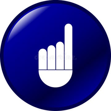 Hand Finger Pointing Up Symbol Stock Illustrations – 4,764 Hand Finger ...