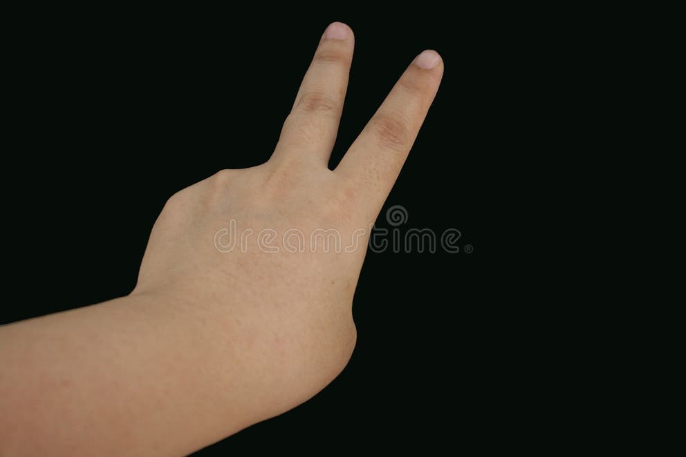 Hand and Fingers Focus with Many Style Actions Stock Image - Image of ...