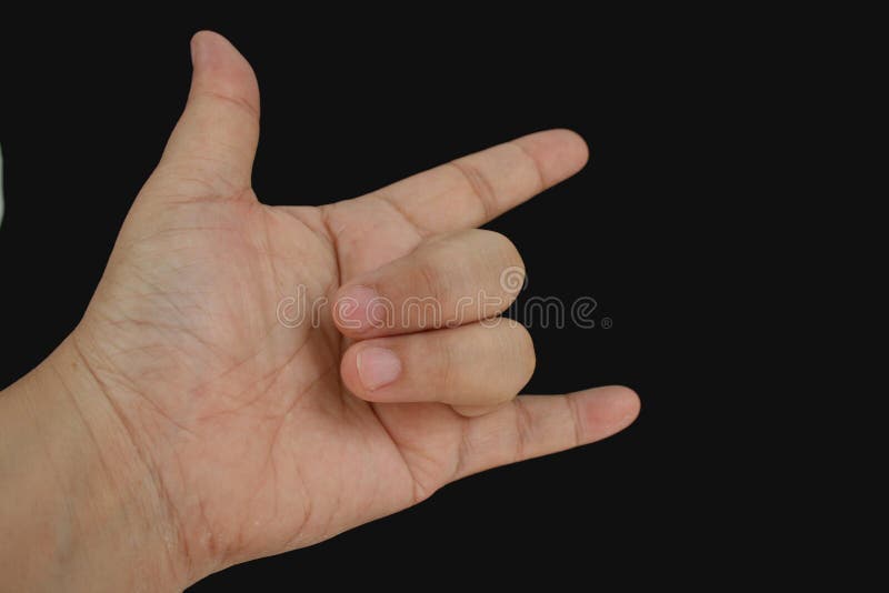 Hand and Fingers Focus with Many Style Actions Stock Image - Image of ...